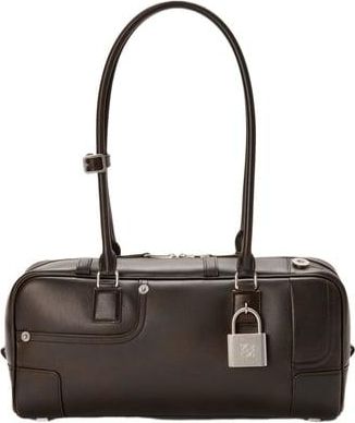Loewe Sac Amazona 31 Cropped Panta en cuir de veau brillant