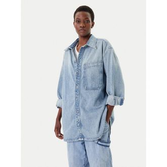 G-Star Raw Jeanshemd D27695-D788 Blau Oversize