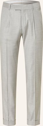 HUGO BOSS Anzughose Genius Slim Fit grau