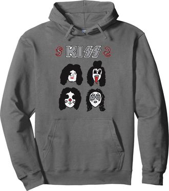 Kiss Offizielle Exklusive Kiss Alive Fan-Kunst Pullover Hoodie
