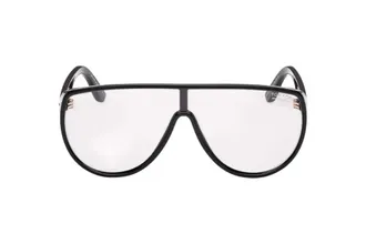 Tom Ford Eyewear FT1182 Oversized Shield Sunglasses - Black