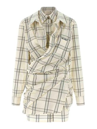 The Attico Robe Au Genou - Multicolore