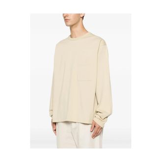 Christophe Lemaire Rundhals-Pullover - - Knitwear - Herren - Beige - XL
