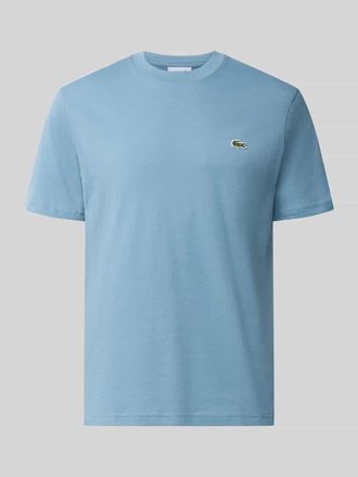 Lacoste Regular Fit T-Shirt aus reiner Baumwolle