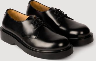 Sandro Derbies en cuir glacé