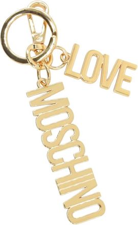 Love Moschino Femme, Accessoires, Jaune, Taille: ONE Size Porte-cl&eacute;s