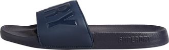 Superdry Damen CODE CORE POOL SLIDE Schiebe-Sandalen, Deep Navy, Medium EU