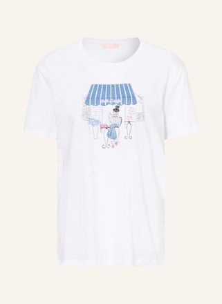 Liu Jo Liu Jo T-Shirt Mit Schmucksteinen weiss