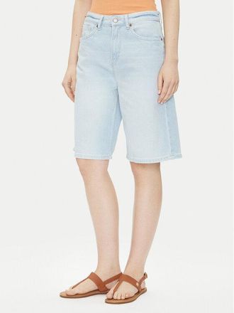 Pepe Jeans London Jeansshorts PL801176 Blau Loose Fit