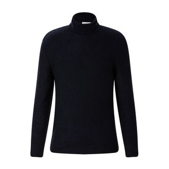 Phil Petter Rollkragenpullover - - Knitwear - Herren - Blau - 2XL