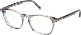 Tom Ford Elegante quadratische Brille - - Accessories - unisex - Grau - ONE SIZE
