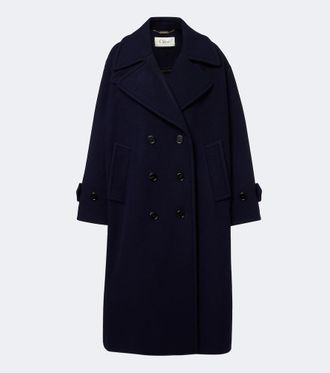 Chlo&eacute; Chlo&eacute; Manteau en laine m&eacute;lang&eacute;e