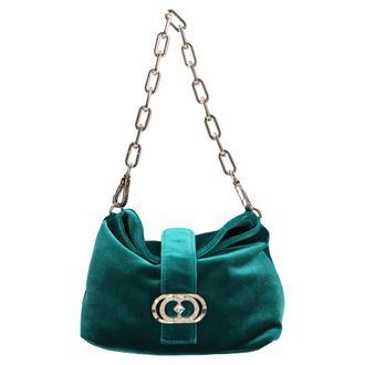 La Carrie Night Edition Samttasche - - Bags - Damen - Gr&uuml;n - ONE SIZE