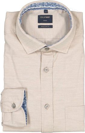 Olymp Herren Hemd beige