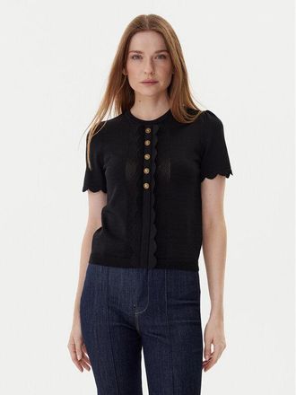 Twin-Set Bluse 252TP3203 Schwarz Regular Fit