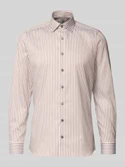 Olymp Level 5 Slim Fit Businesshemd aus Baumwoll-Mix mit Haifischkragen