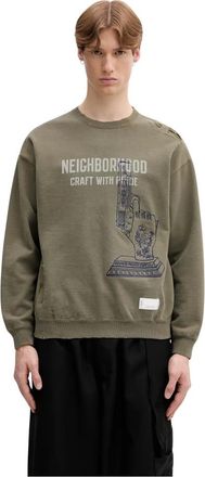 Neighborhood Savage SweaT-shirt - Homme - Sweatshirts et sweats &agrave; capuche - Vert - Taille: L