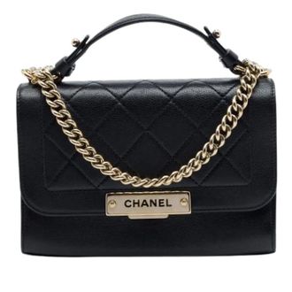 Chanel Pre-owned Click Flap Handbag - - Pre-owned - Damen - Schwarzk - ONE SIZE