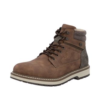 Rieker F3811-24 Stiefel mit Warmfutter Kunstleder Herren in braun - Gr. 45