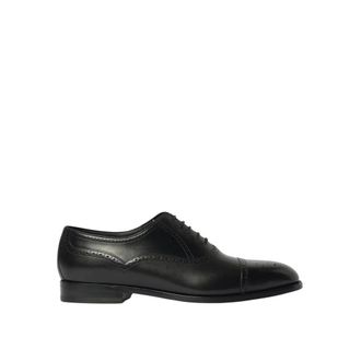 Manolo Blahnik Homme, Chaussures, Noir, Taille: 43 EU Leather Formal Chaussures