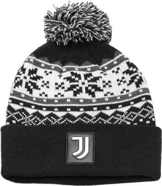 Juventus 133532 Juve Bonnet, Noir, Taille Unique Mixte