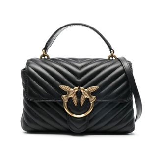 Pinko Pinko, Femme, Sacs, Noir, Taille: ONE Size Love Birds Bag