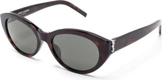 Saint Laurent Eyewear SLM148 Sunglasses - Brown