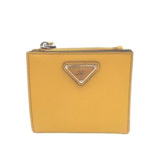 Prada Portefeuille bi-pli vintage doccasion - Femme - Pre-owned - Orange - Taille: ONE Size