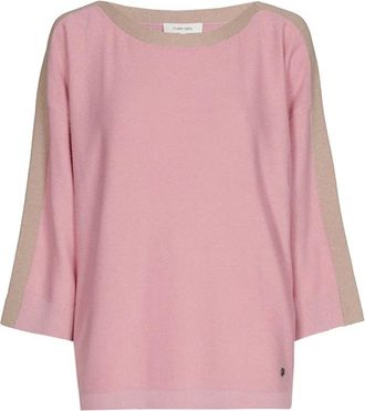 Marie Méro Femme, Pulls, Rose, Taille: 46 FR Pull ras du cou à encolure bateau