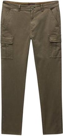 Napapijri Frachthose in Baumwoll -Leinwand - Grün