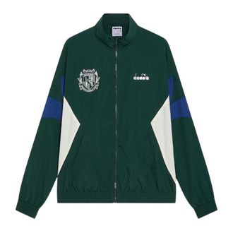 Diadora Tracksuit Logo Exc. I Jacke - - Sport - Herren - Gr&uuml;n - XL