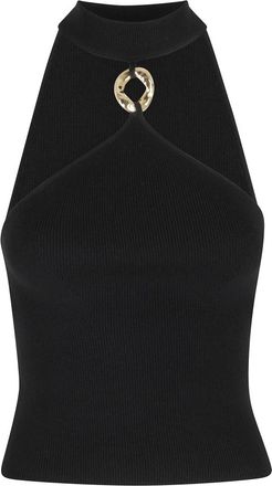 SIMKHAI Femme, Tops, Noir, Taille: 36 FR Renlen Halter Top