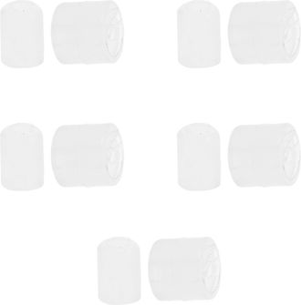 Angoily 10 St&uuml;ck Gummit&uuml;llen f&uuml;r N&auml;hmaschinen Vibrationsd&auml;mpfende Stabilisatordichtung und Gummibuchse Verschlei&szlig;festes N&auml;hmaschinenteil f&uuml;r Industrien&auml;hmasch