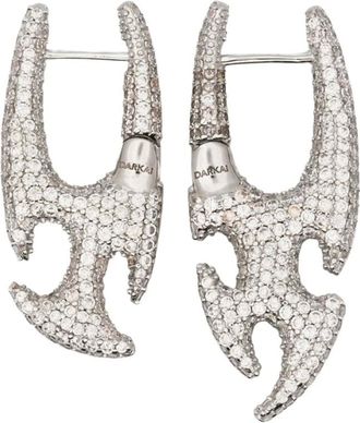 Darkai Darkai, Homme, Accessoires, Blanc, Taille: ONE Size Earrings