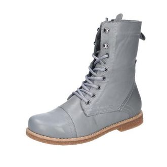 Andrea Conti 0348760 Bottines &agrave; lacets en cuir pour femme, gris, 43 EU