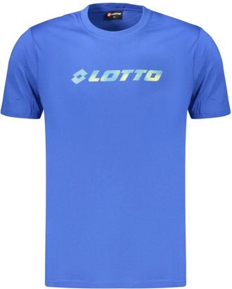 Lotto Homme, Tops, Bleu, Taille: XL T-shirt &agrave; manches courtes