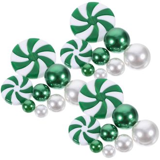 Artibetter Schwimmende Weihnachts-perlen aus Acryl f&uuml;r Vasenf&uuml;ller Party-Dekoration und Weihnachtsschmuck Lose Acryl-perlen zum Selbermachen