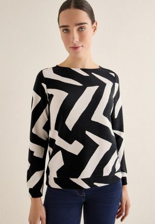 Cecil Sweatshirt mit Muster