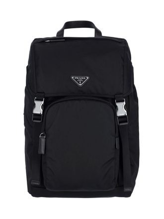 Prada Logo Backpack