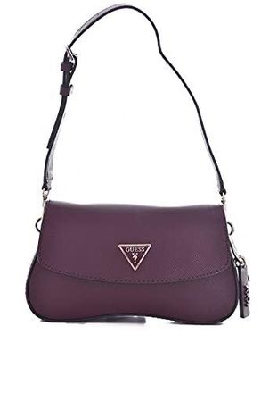 Guess Guess Cordelia Flap Shoulder Bag Burgundy