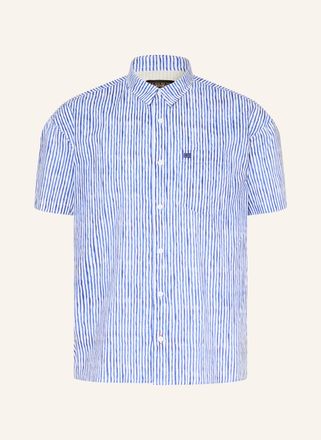 Napapijri Kurzarm-Hemd G-Elior Comfort Fit blau