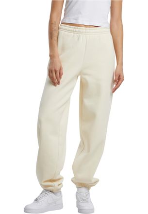 Build Your Brand Damen By291-ladies Fluffy Sweatpants, Whitesand, 5XL EU