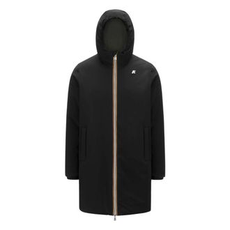 K-Way Leichte- packbare Jacke - - Coats - Herren - Schwarzk - 2XL