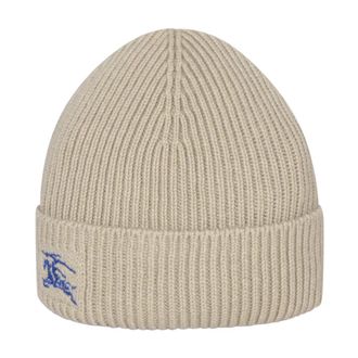 Burberry Homme, Accessoires, Vert, Taille: ONE Size Equestrian Knight Beanie