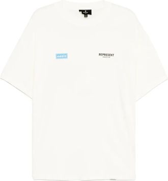Represent x Oasis Owners t-shirt Club - Tons neutres