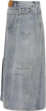 Maison Margiela Asymmetric Denim Skirt