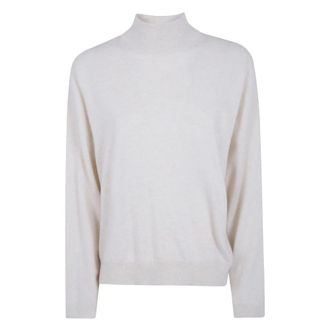 Brunello Cucinelli Rollkragenpullover - - Knitwear - Damen - Beige - XS