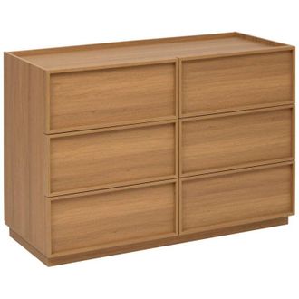 5five Simply Smart Kommode framy 6 schubladen aus dunklem holz - 5five