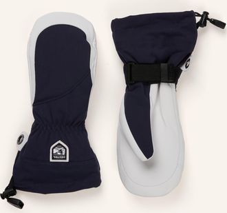 Hestra F&auml;ustlinge Army Leather Heli blau