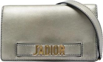 Dior Sac bandouli&egrave;re JAdior Pre-owned - Femme - Pre-owned - Gris - Taille: ONE Size